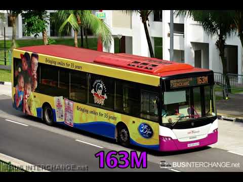 Scania K230UB on (almost) all Singapore bus services pt.2 (100-199)