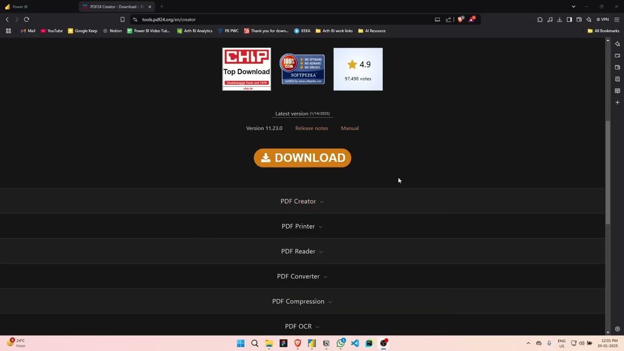How to Install PDF24 and its Settings