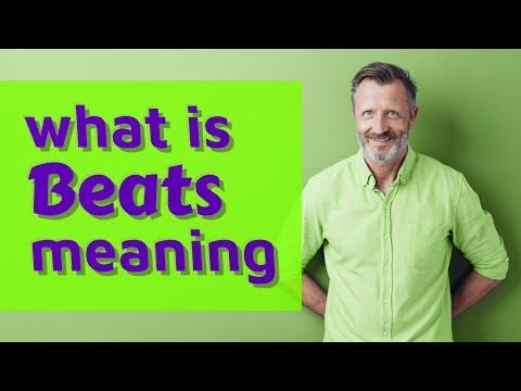 Beats | Meaning of beats 📖 📖