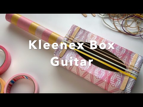 POMELO DIY - KLEENEX BOX GUITAR