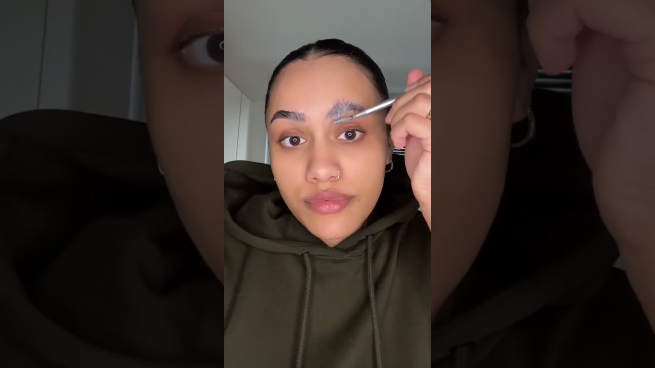 Soap brows under 1€ Tutorial 🧼 #soapbrows #glamwithdaminee