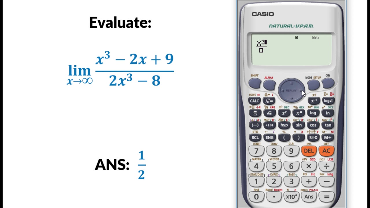 Limits Calculator Technique