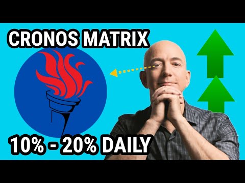 CRONOS MATRIX | 10%-20% DAILY | HAS USER INSURANCE | SUSTAINABLE DAPP
