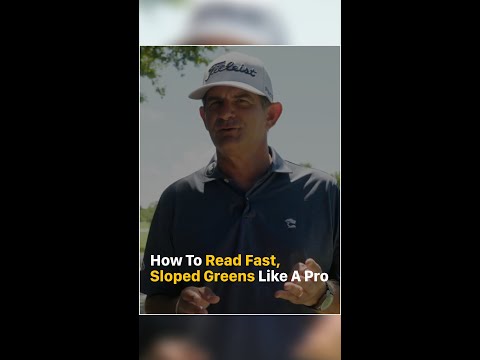 How To Read Fast, Sloped Greens | Exclusive Clinic from PGA Teacher of the Year Jason Baile