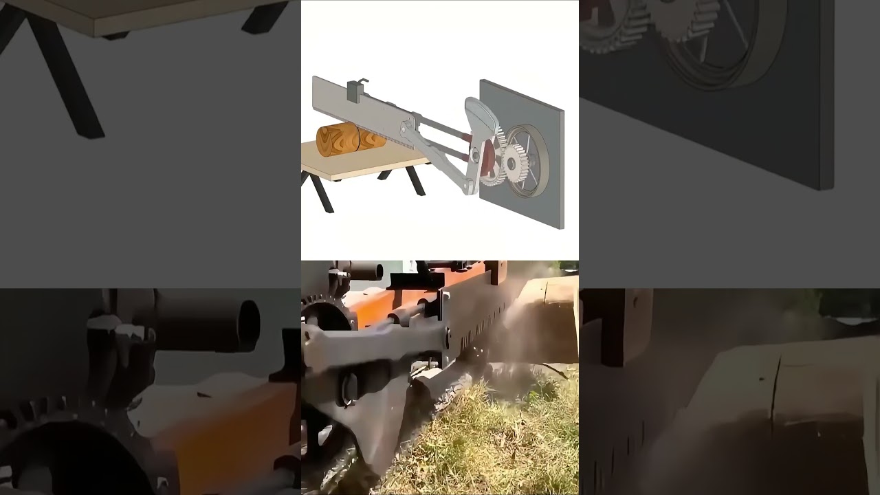 High Force Cutting Mechanism #automobile #mechanical #mechanic