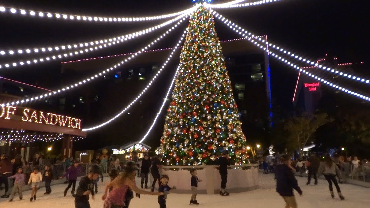 MyDisneyFix | Olaf's Frozen Ice Rink in Downtown Disney at Disneyland ...