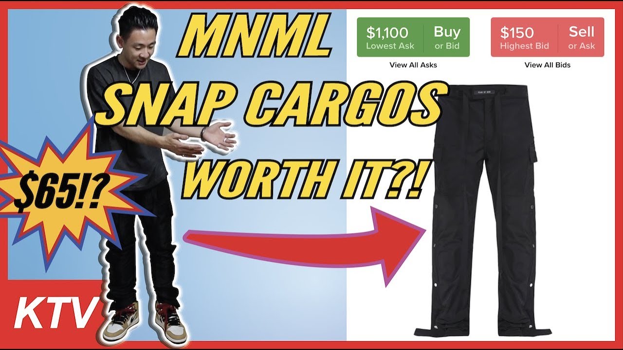 MNML Snap Cargo FULL REVIEW (IS IT WORTH $65?!) **honest opinion**