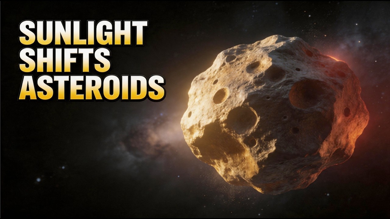The Yarkovsky Effect: How Tiny Sunlight Shifts Asteroid Orbits｜Space Exploration