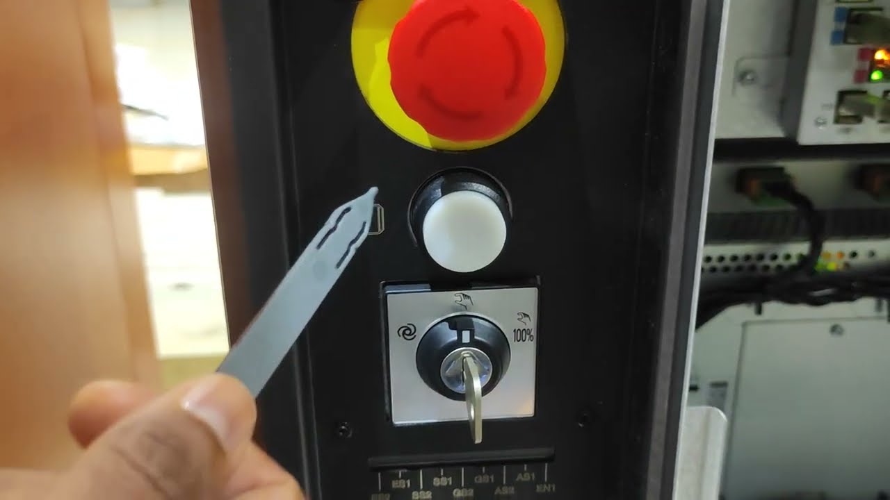 ABB Robot || Manual and Auto mode selection