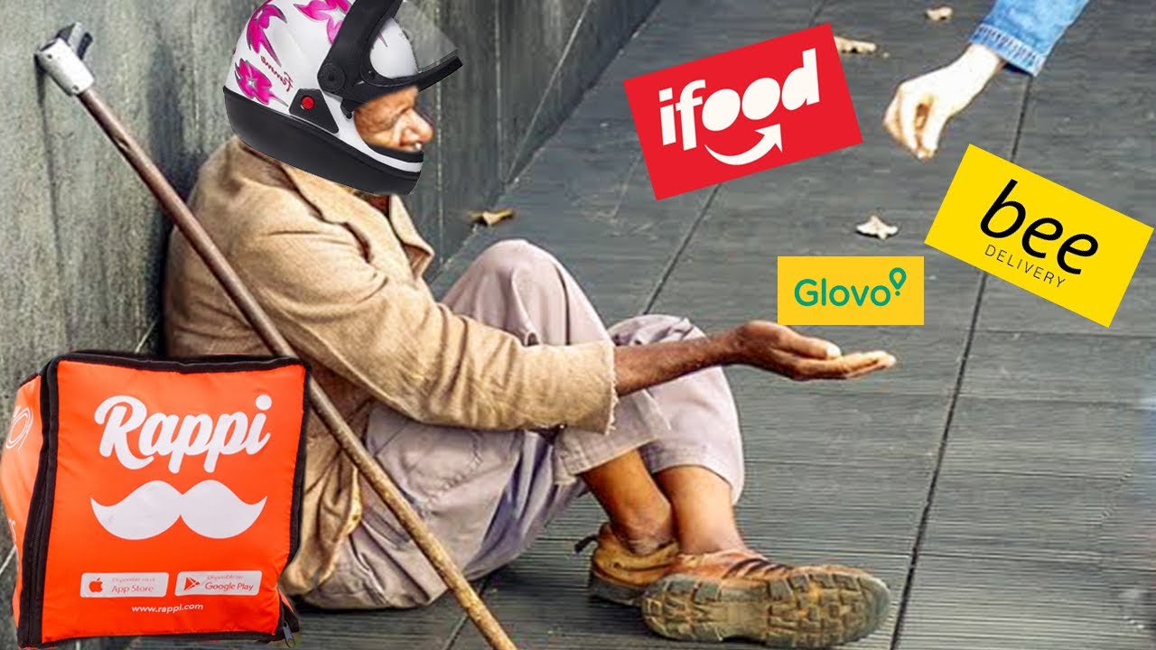 Aplicativo de Entregas | Trabalho ou Escravidão? ( Ifood, Rappi, Glovo e Bee )