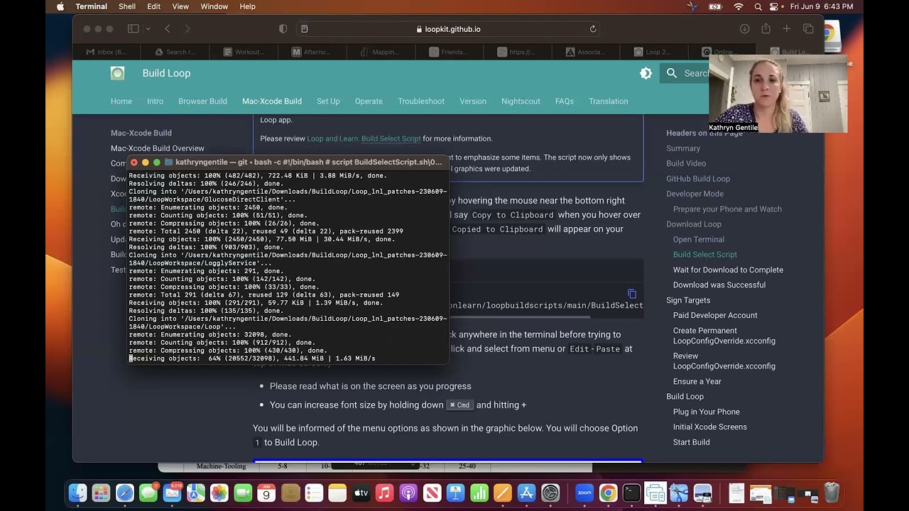 DIY loop mac xcode build