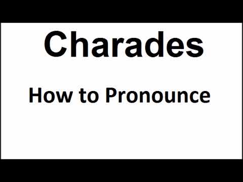 How to pronounce Charades||How to say Charades||Charades Pronunciation||ABDictionary