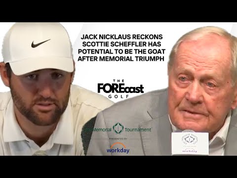 Scottie Scheffler & Jack Nicklaus - "He's Played Better Than I Played, And More Consistent"