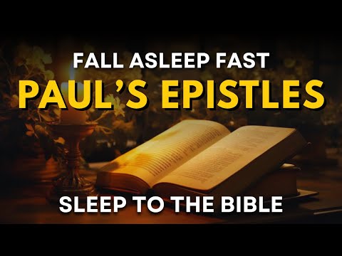 Fall Asleep with God’s Peace from Paul’s Epistles || Bible Verses For Sleep || Sleep Meditation