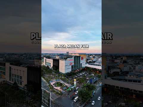 secantik ini suasana plaza medan fair dari langit 🥺🥺 #kotamedan #mallmedan #orangmedan