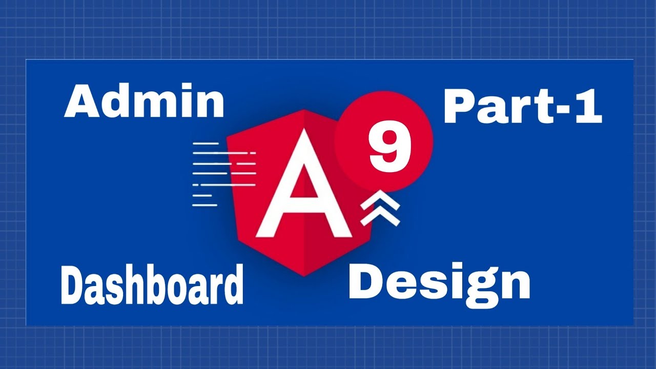 Angular  9 Admin Dashboard Design #1