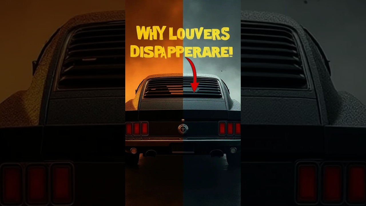 Why Window Louvers Completely Disappeared?