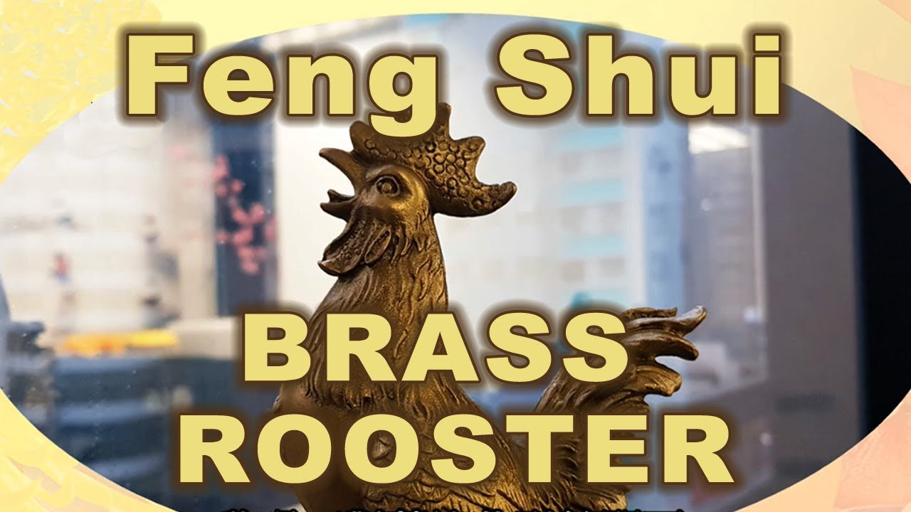 Feng Shui - Brass Rooster