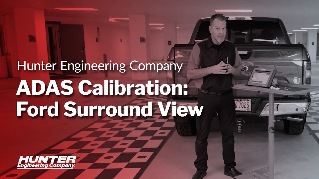 ADAS calibrations: 2020 Ford F-150 surround view camera