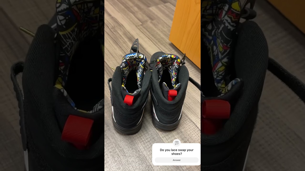 Jordan 8 Playoffs Kicks of the Day #KOTD #Jordans #Nike #laceswap #etsy #sneakerhead