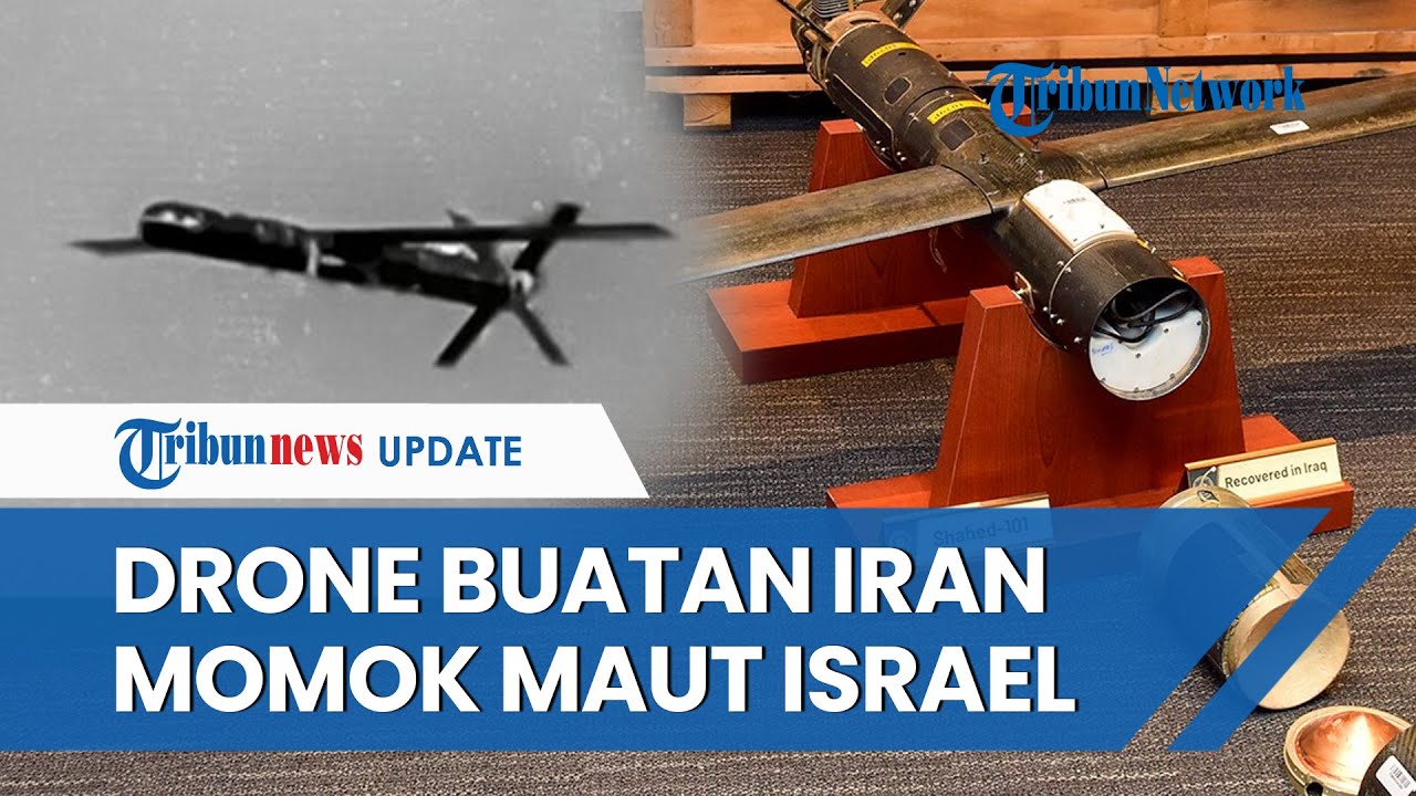 Penampakan Drone Shahed 101 Hizbullah, Baru Pertama Dipakai Langsung ...