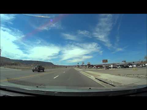 Driving around Kayenta, AZ