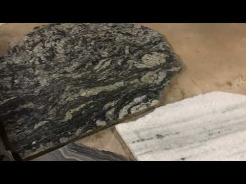 Basement Stone Floor - Table Area Dry Lay & Foosball Table Upright ...The Cave Zehr Estate Mansion