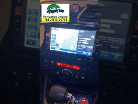 Nissan Car Multimedia Unlocking MC312D-W with SD card