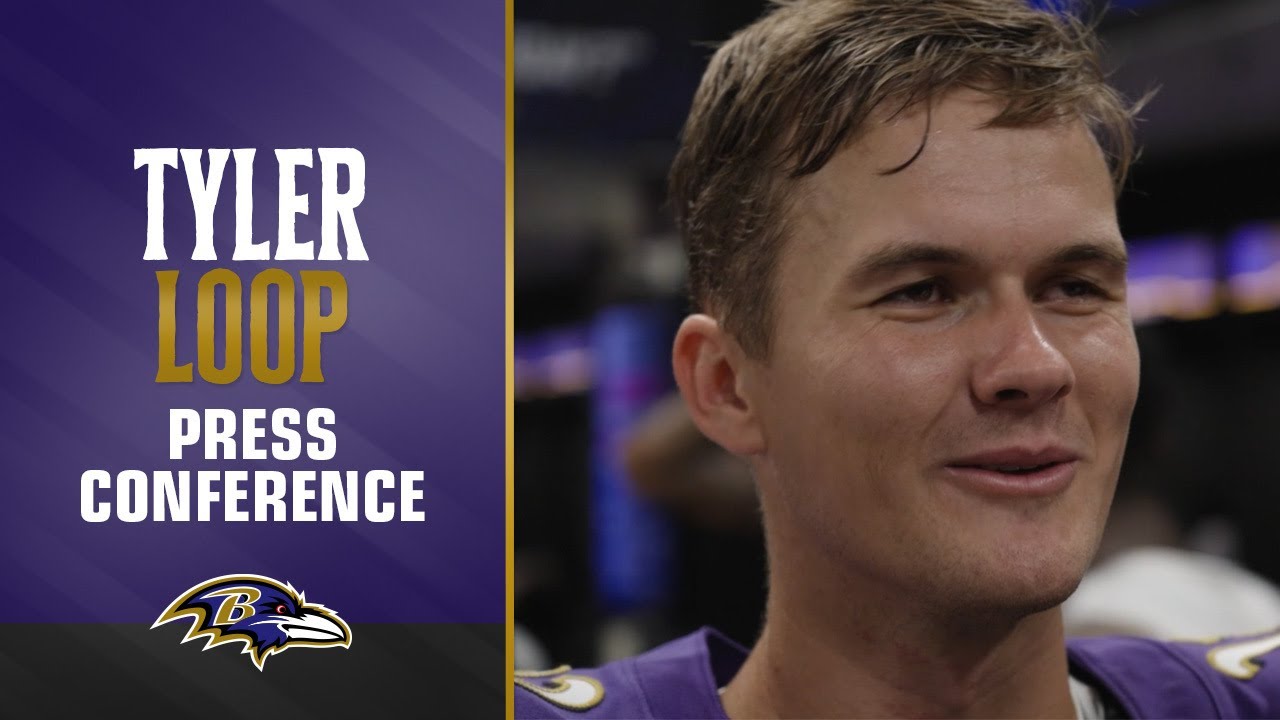 Rookie Kicker Tyler Loop On His Process, Confidence | Baltimore Ravens