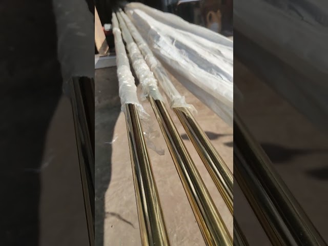 Stainless Steel Gold Pipe - Stainless Steel Gold Square Pipes Trader ...