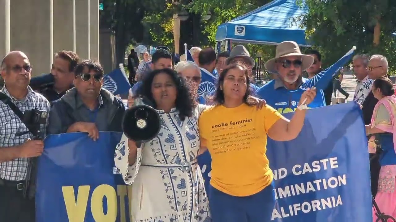 California Coalition for Caste Equity's Hunger Strike Reaches Day 31