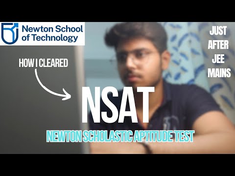 How to prepare for NSAT | #newtonschooloftechnology #exam