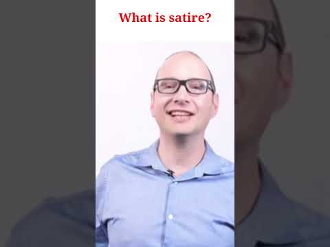 What is satire ? #literature