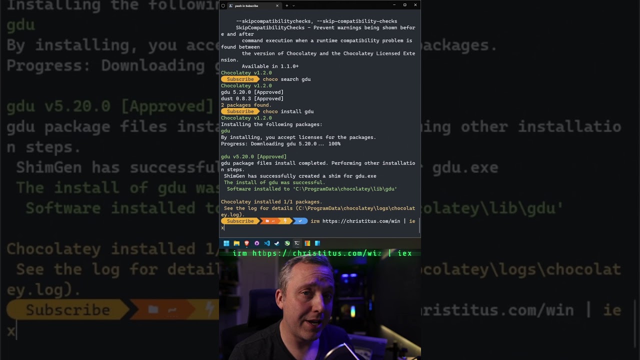 Chocolatey - The CLI Install Tool