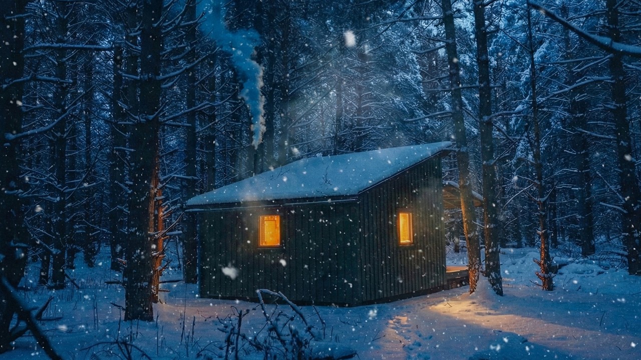 Alone with a Frozen World -15: Off Grid Living in the Cabin I Built