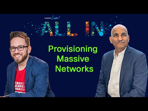 Provisioning massive networks with ease