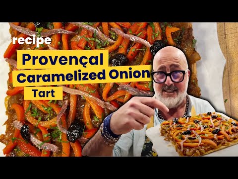 Recipe: Pissaladiere, Traditional French Tart with Caramelized Onions and Anchovies