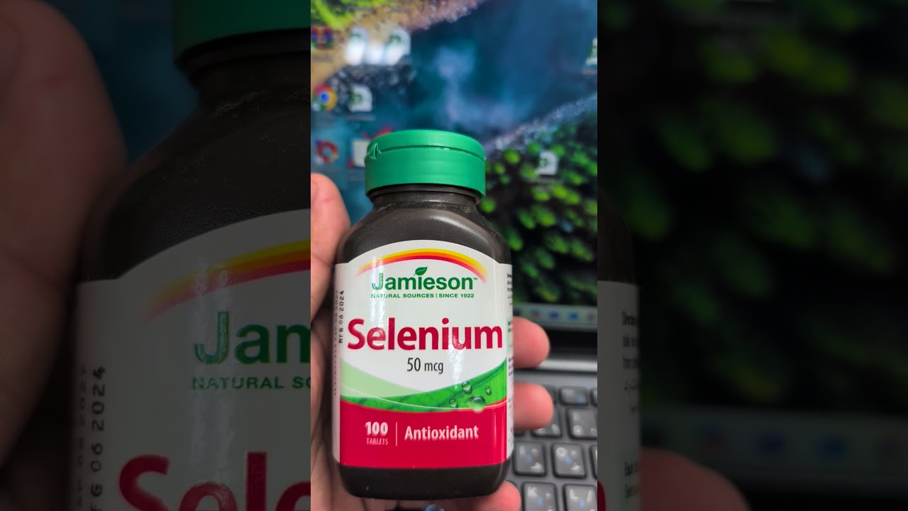 Jamieson selenium tablet an antioxidant