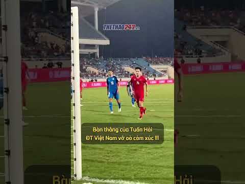 TUẤN HẢI TỎA SÁNG!!! 3-2 CHO VIỆT NAM