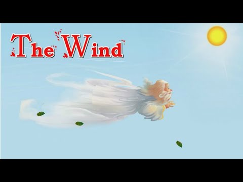 The wind | LITTLE WIND | Short rhyme for kindergarten kids | English rhymes | KIDKLUB