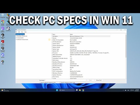 How To Check PC Specs in Windows 11 - Easy Fix
