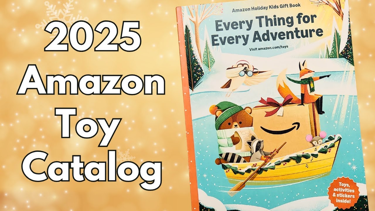 Amazon Christmas 2025 Toy Catalog Gift Guide | Magazine Flip Through | No Commentary