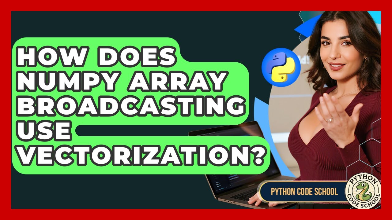 How Does NumPy Array Broadcasting Use Vectorization? - Python Code School