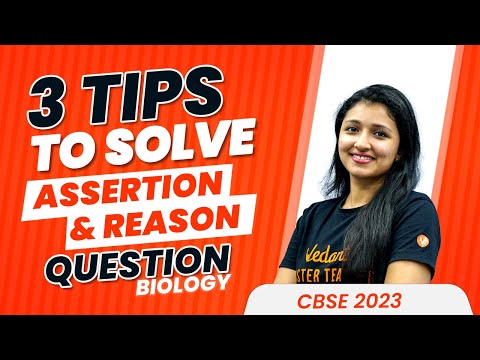 How To Solve Assertion & Reason Questions ? CBSE 2023 | Ashima Ma'am | V Master Tamil
