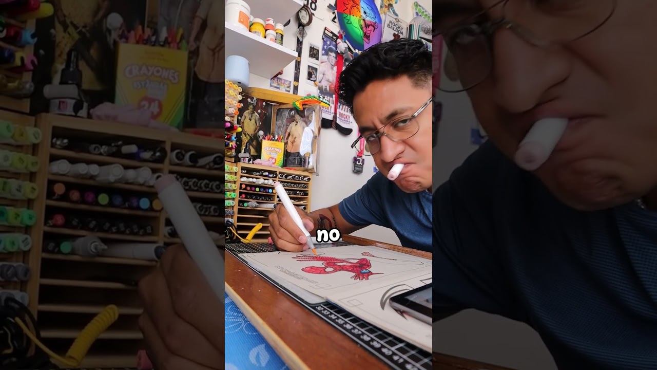 PAINTED IN A CHILDREN'S COLORING BOOK 👶