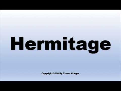 How To Pronounce Hermitage (Wine)