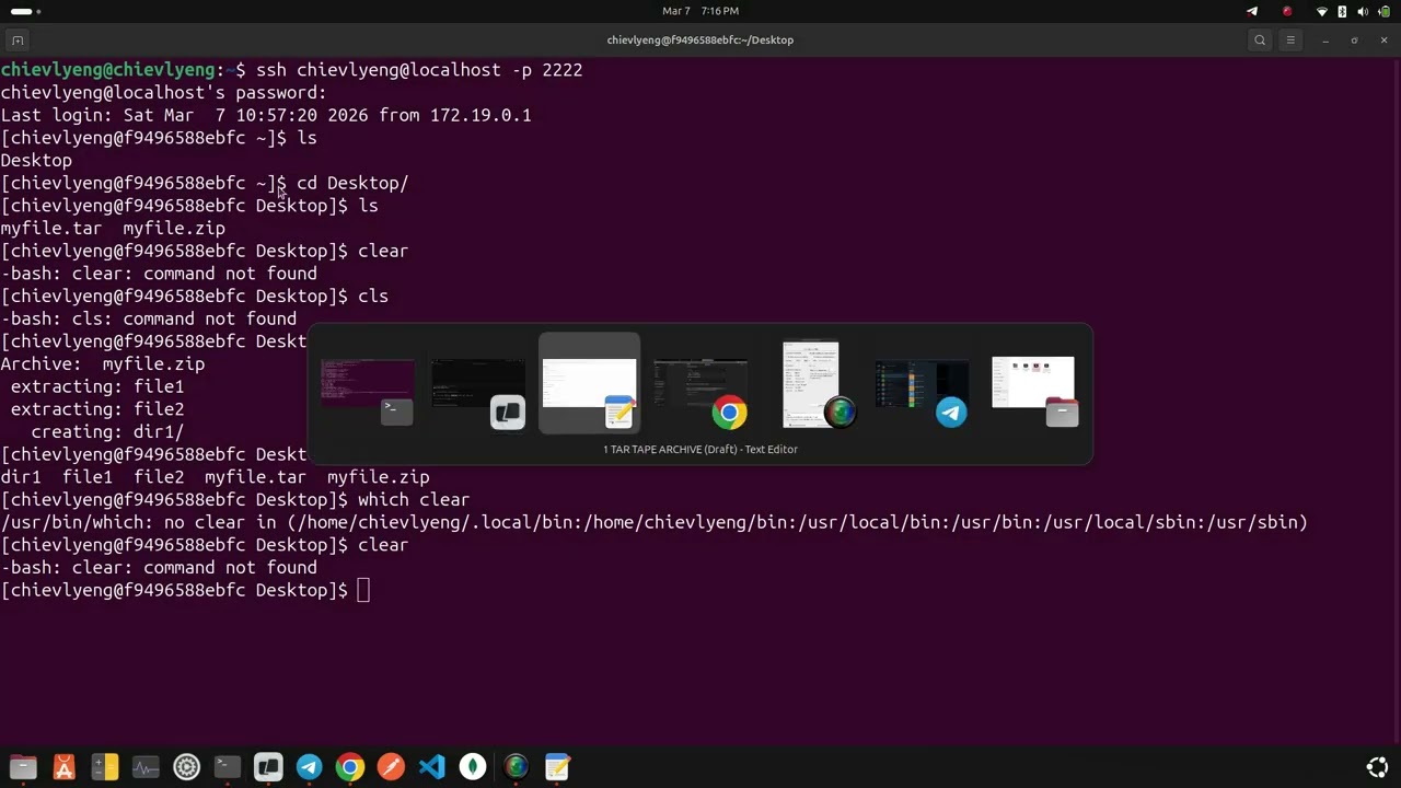 Linux Lecture Note 3