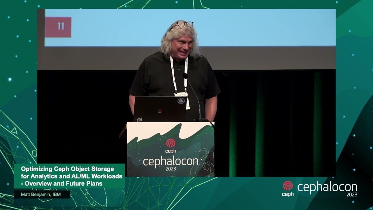 Optimizing Ceph Object Storage for Analytics and AL/ML Workloads - Overview and Future Plans