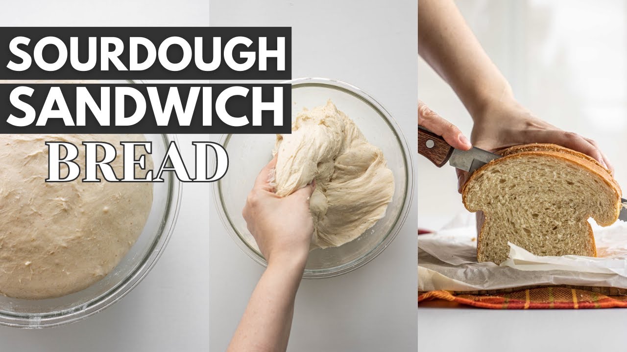 One Day Sourdough Sandwich Bread (Soft and Fluffy)