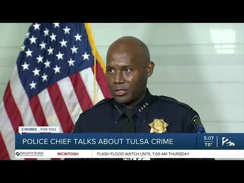 Tulsa police chief talks about rising crime rates